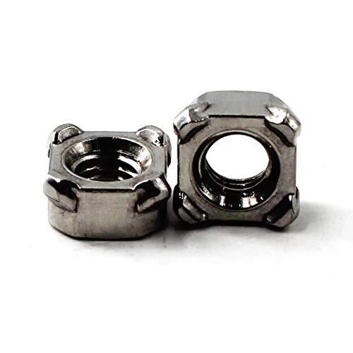 M10 Square Nut Weld Nut 304 Stainless Steel Thread Nut Pack of 20 | eBay