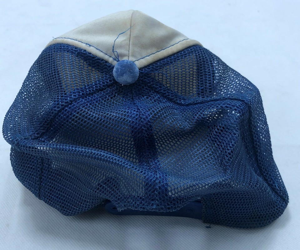 MAACK Arizona USA Vintage Blue White Mesh Baseball Hat Trucker Snapback ...