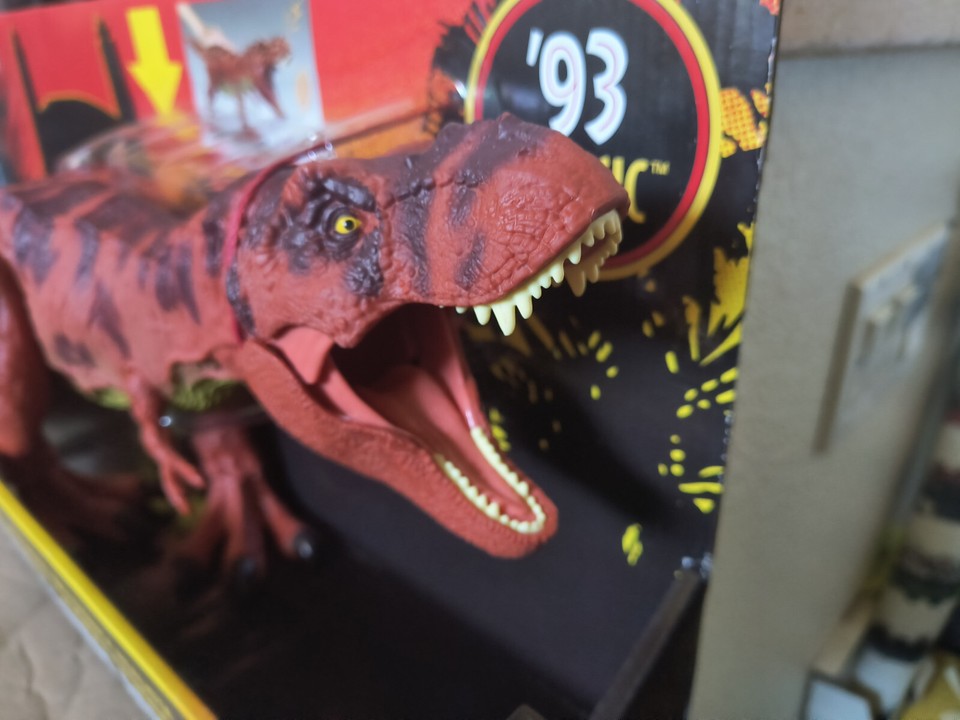 Jurassic Park Tyrannosaurus Rex Electronic Real Feel 93 Classic T-rex ...