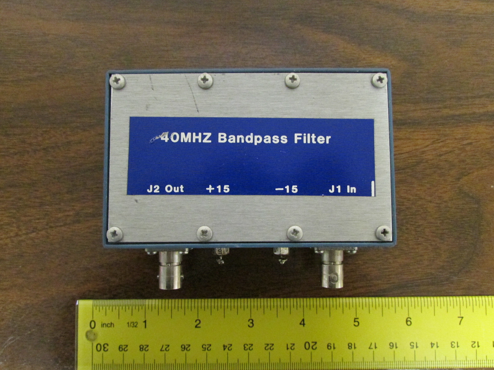 LTX Corporation 40MHz Bandpass Band Pass Filter - RF Microwave | eBay