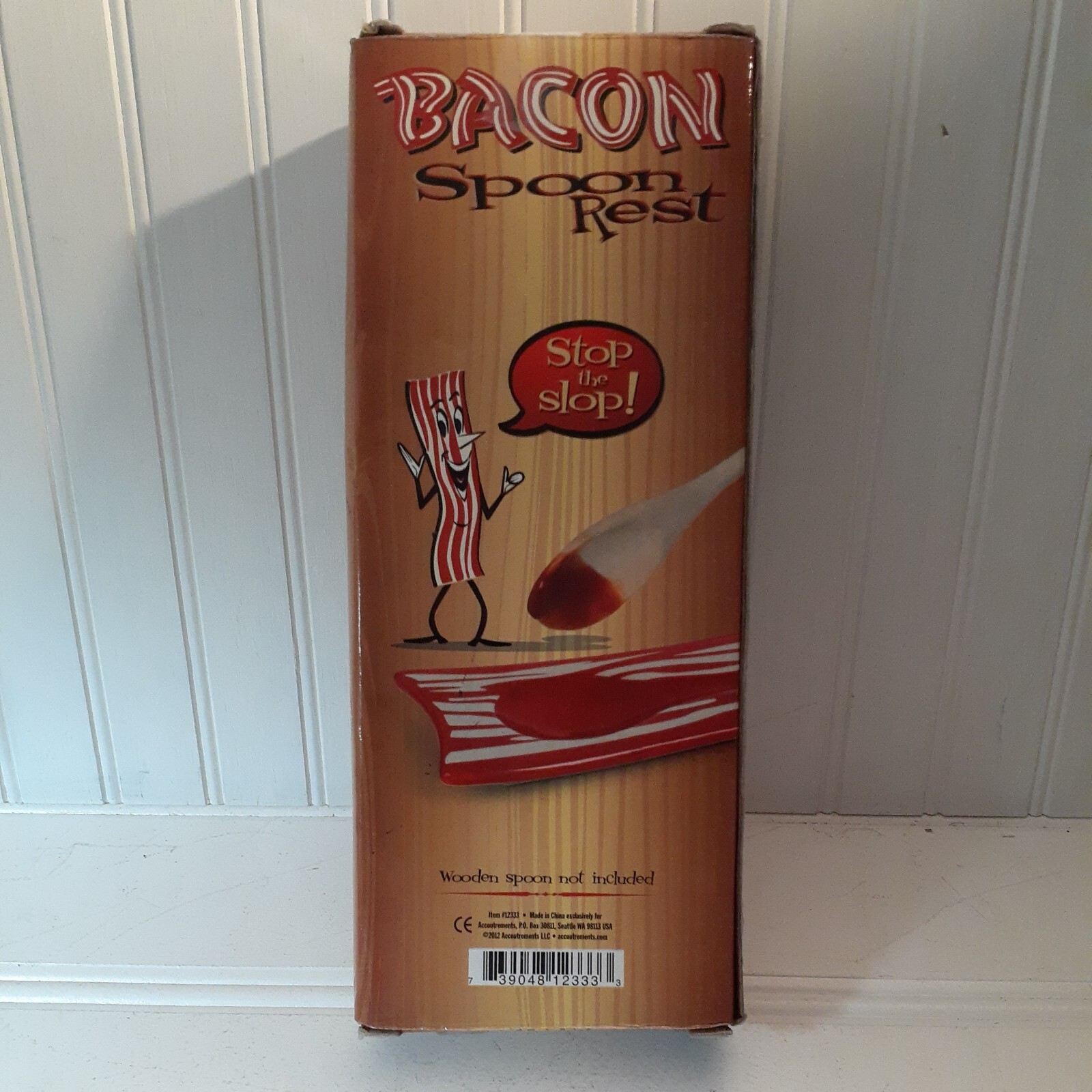 Archie Mcphee Bacon Spoon Rest Ceramic New | eBay