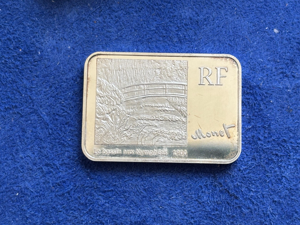 MONET, FRANCE, PAINTER, CLAUDE MONET, SILVER, BU, 5 EUROS ,2009 | eBay