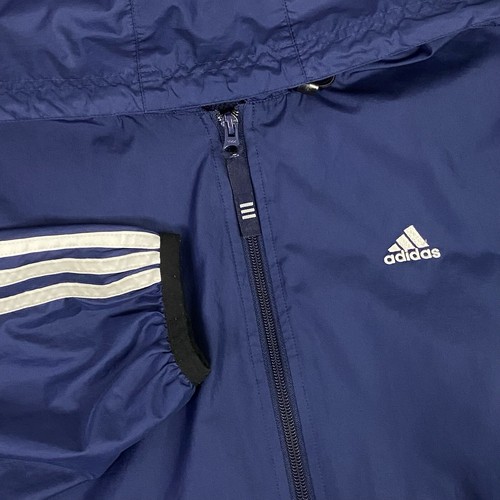 Adidas Climaproof Jacket Medium Men’s Mesh Lined Long Sleeve Hooded 1/2 ...