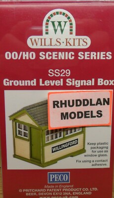 New Wills Scenic OO/HO Ground level Signal Box Set 1 SS29 | eBay UK