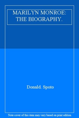 Marilyn Monroe: The Biography-Donald Spoto, 9780701140250 | eBay UK