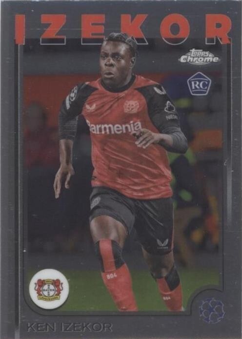 2024-25 Topps Chrome Uefa Club Competitions - Ken Izekor #75 (RC) for ...