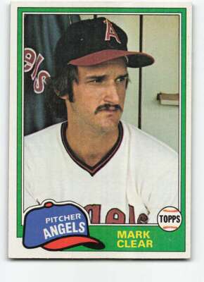 1981 Topps #12 Mark Clear EX/NM Angels ID:113703 | eBay