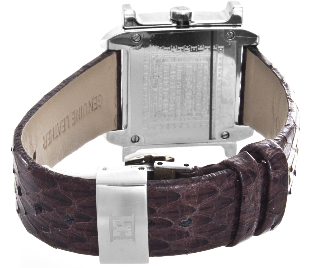 Escada Estelle Mother of Pearl Dial Brown Leather Strap Women's Watch ...
