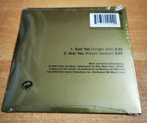 SUPERTRAMP Over you FRANCE PROMO CD SINGLE STILL SEALED ULTRA RARE CARD ...