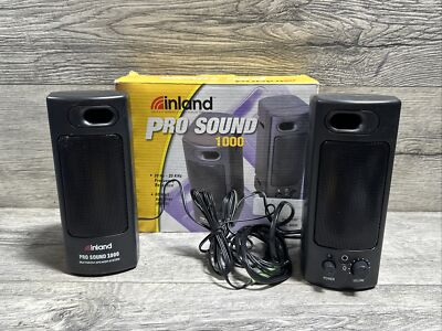 Inland Pro Sound 1000 Multimedia Speaker System For Computers #10 | eBay