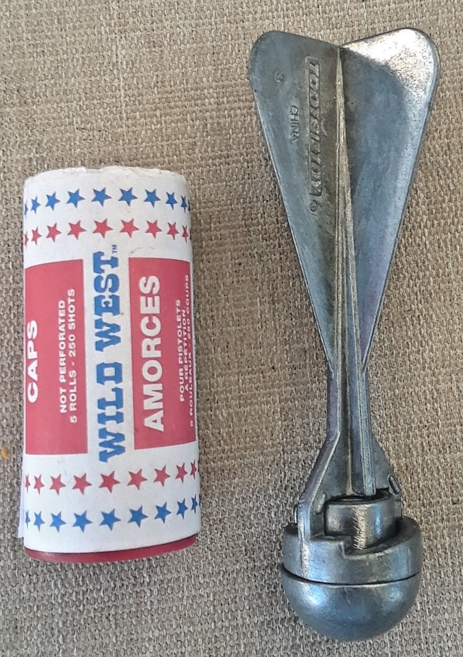 Vintage Tootsie Toy Metal Cap Dart Rocket Bomb With Caps | eBay