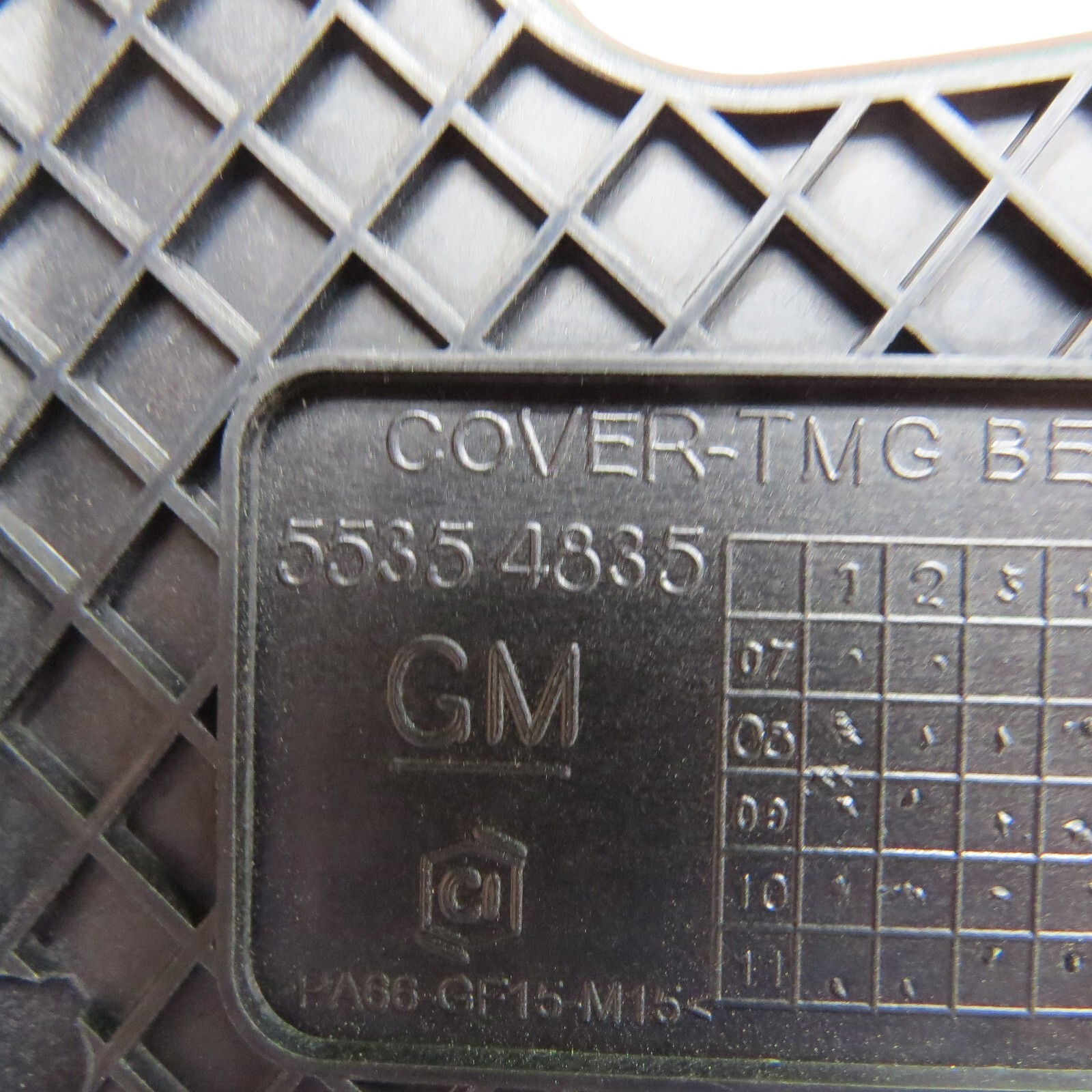 2012-2018 CHEVROLET SONIC 1.8L TIMING COVER 55354834 OEM | eBay