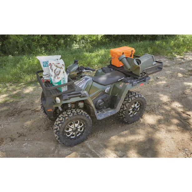 ATV Front Rear Rack Set Universal Drop Cargo Basket Storage Carrier ...
