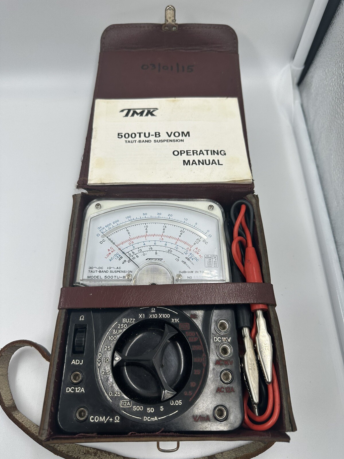 Vintage Universal Avometer Model 8 MK IV/4 TMK Test Meter Taut-Band ...
