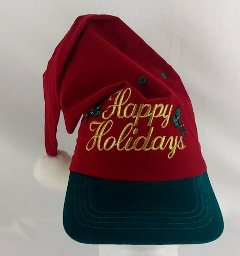Vintage 90s santa cap - Gem