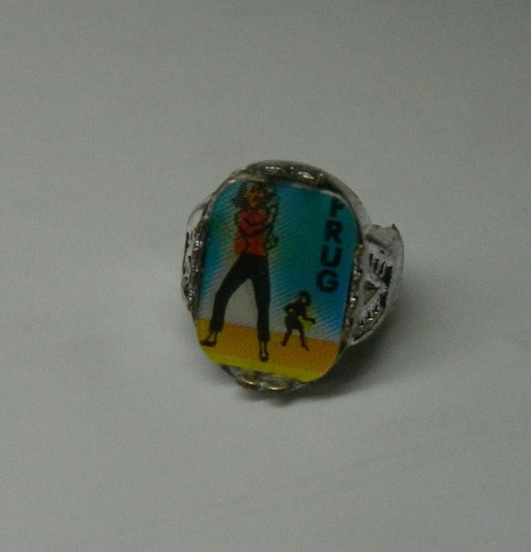 Go-Go Hullabaloo Discotheque Dancer 1960s Vari-Vue Flicker Frug Ring | eBay