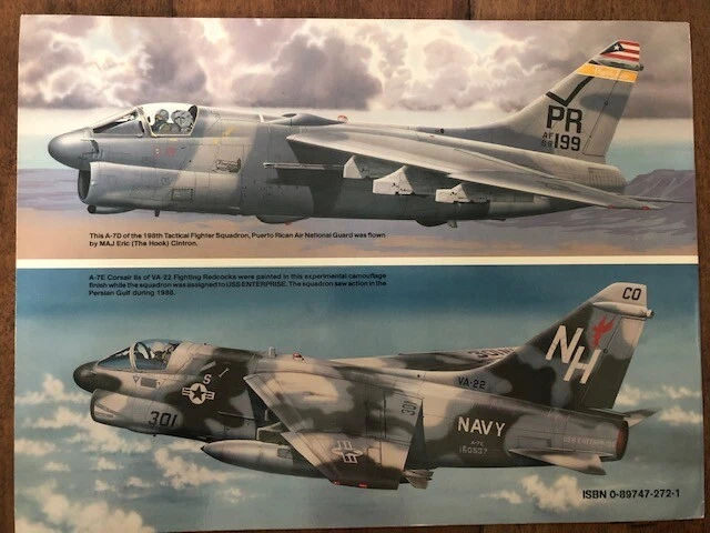 A 7e Corsair Ii In Action