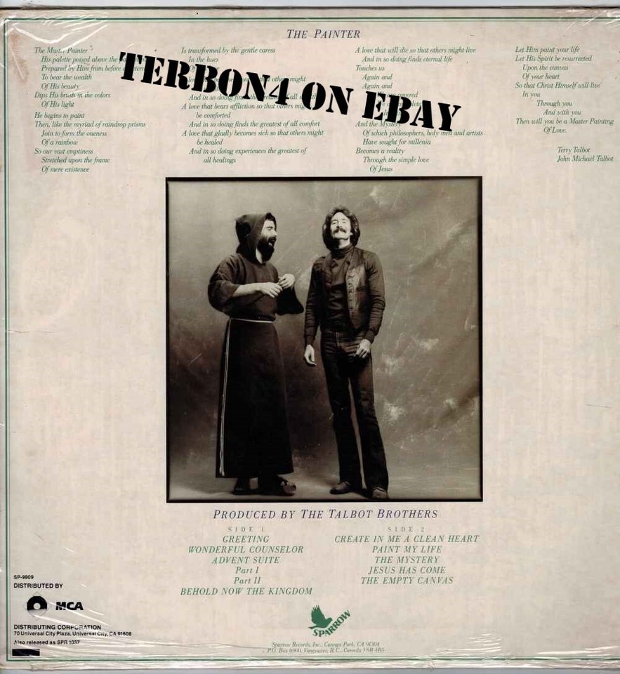 John Michael Talbot Terry Talbot The Painter lp + Bonus | eBay