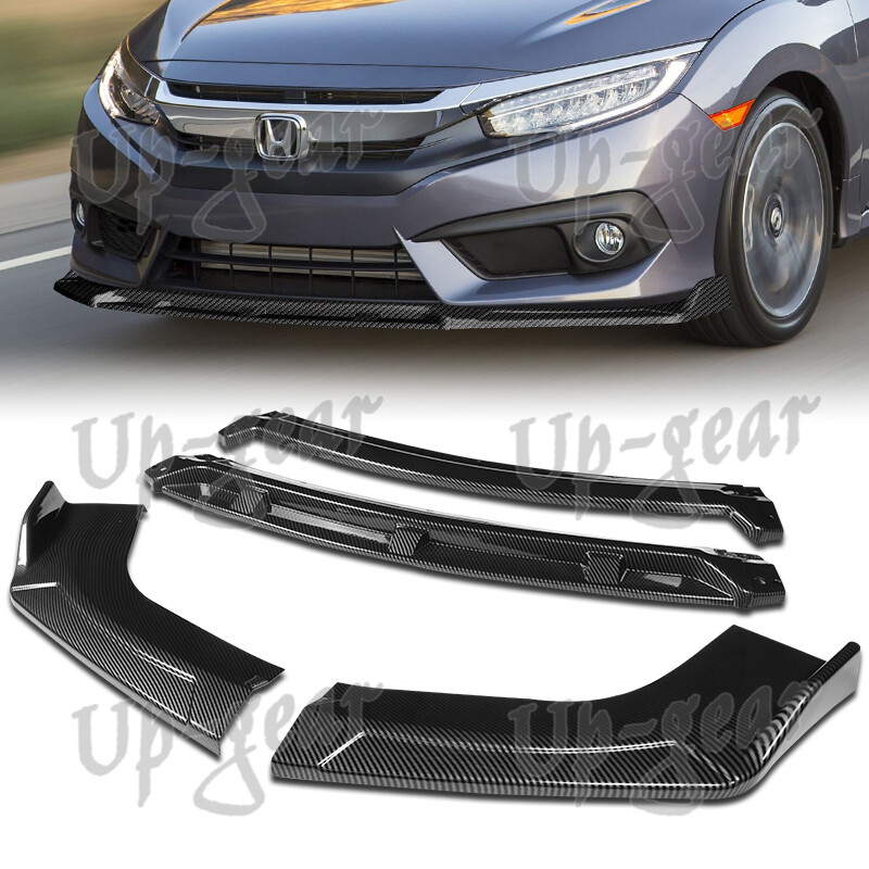 Universal Configurable of up to 3-Different Style Carbon Look Front ...