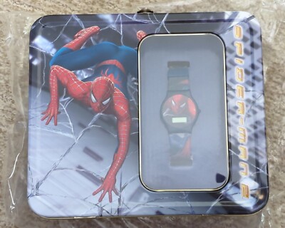 NEW Spider Man 2 Movie Kraft Singles Promotional Metal Lunch Box 2004 ...
