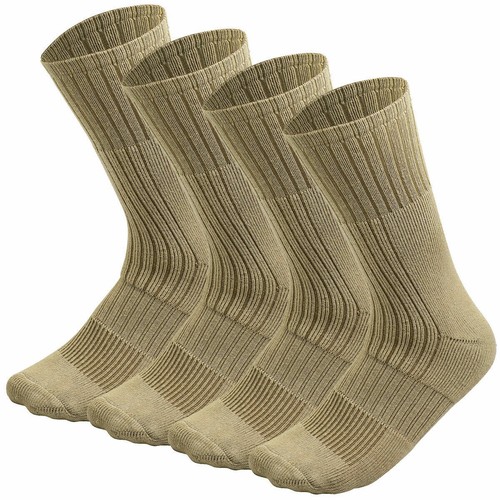 4 Pairs US Army Military Boot Socks Combat Trekking Hiking Out Door ...