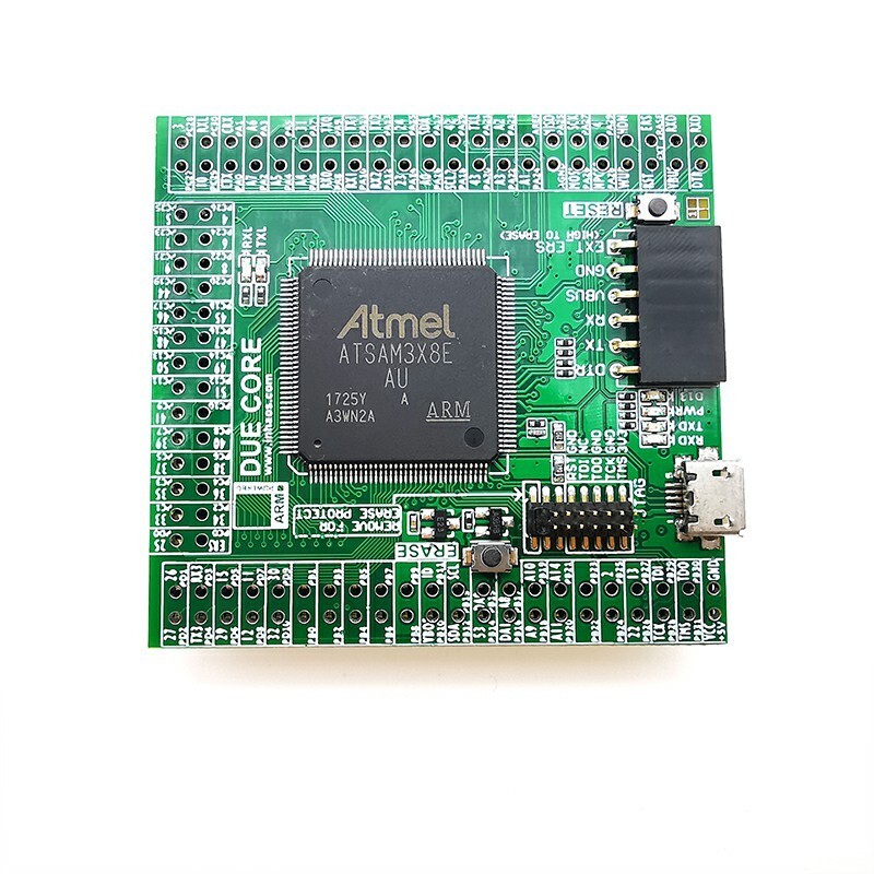 Due Core SAM3X8E 32-bit ARM Cortex-M3 Mini Module with USB Cable For ...