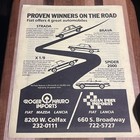 Vintage Colorado National Speedway USAC Midget Race Program | eBay
