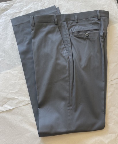 John Varvatos Mens Gray Casual Work Dress Pants Size 35R X 35 NWOT | eBay
