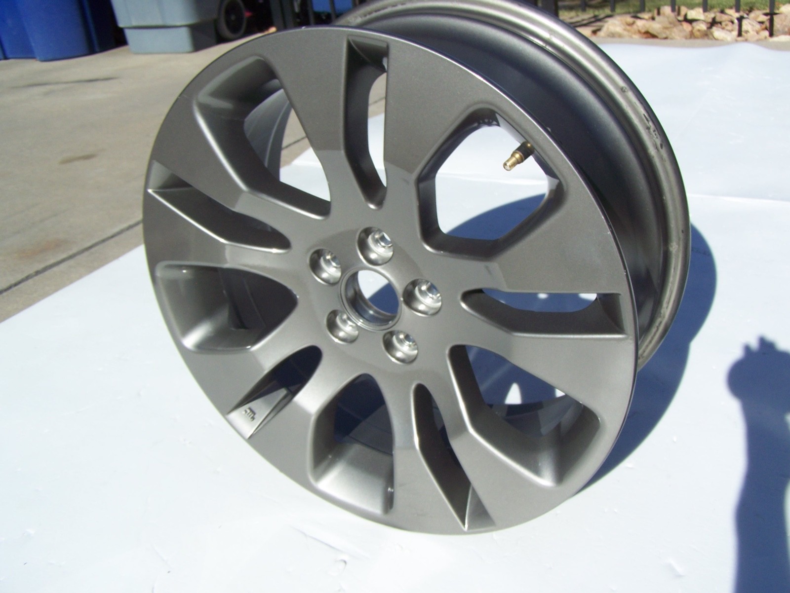 12-16 SUBARU IMPREZA Wagon Wheel 17x7 Alloy Five 5 Double Spoke Gray ...