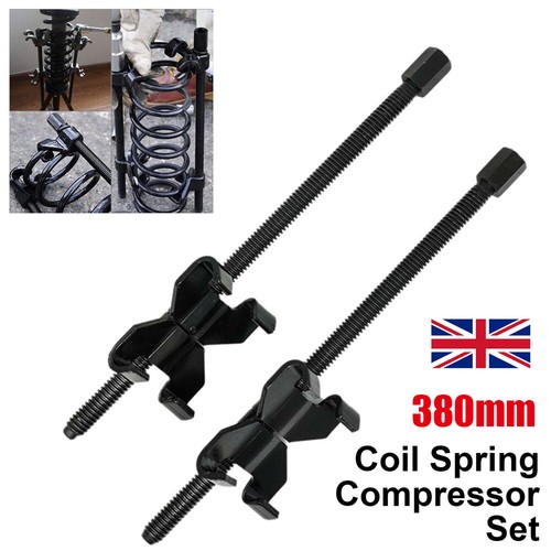 2PC Coil Spring Compressor Heavy Duty Pair Of Suspension Clamps Tool ...