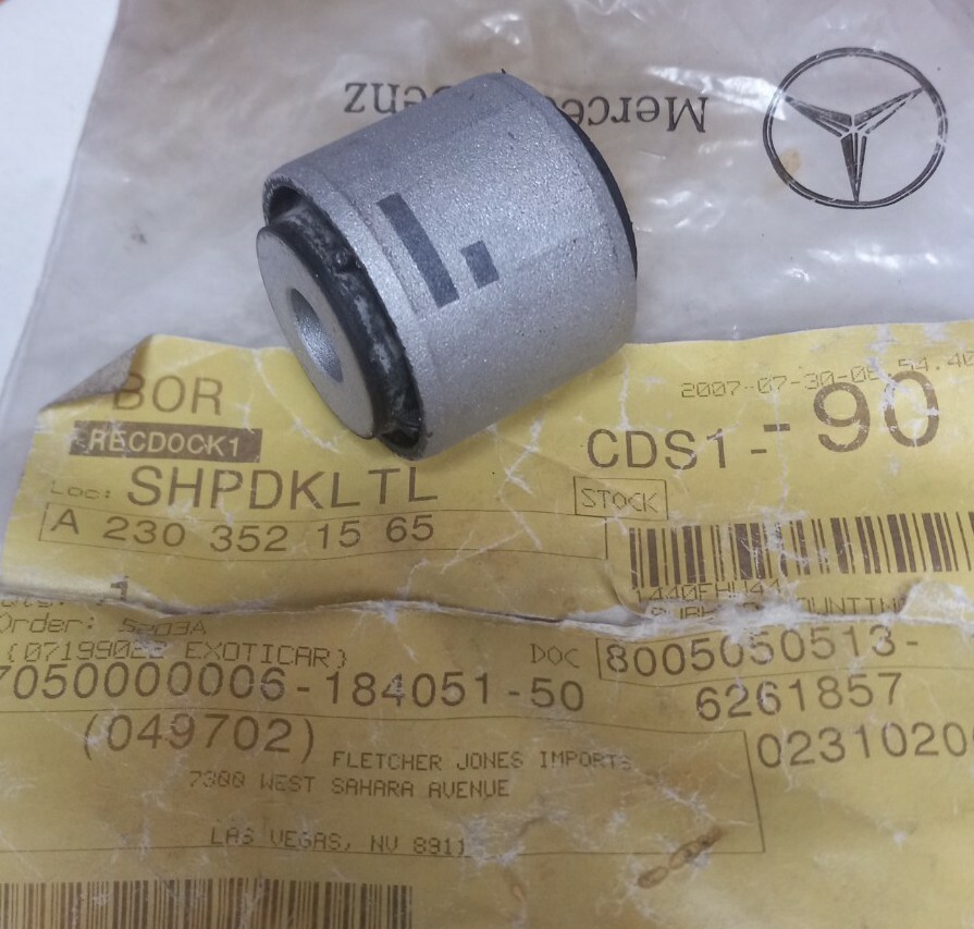 Genuine OEM Suspension Knuckle Bushing for Mercedes 2303521565 | eBay
