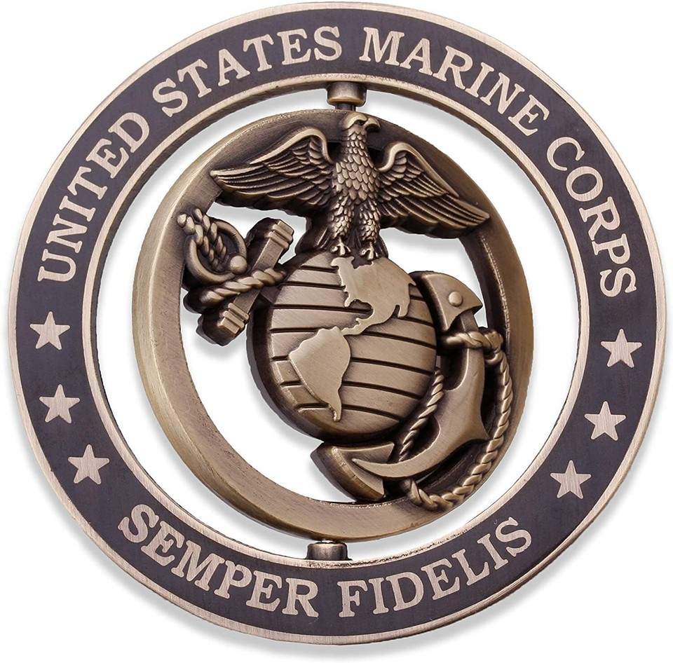 Marine Corps EGA Spinner Challenge Coin | eBay