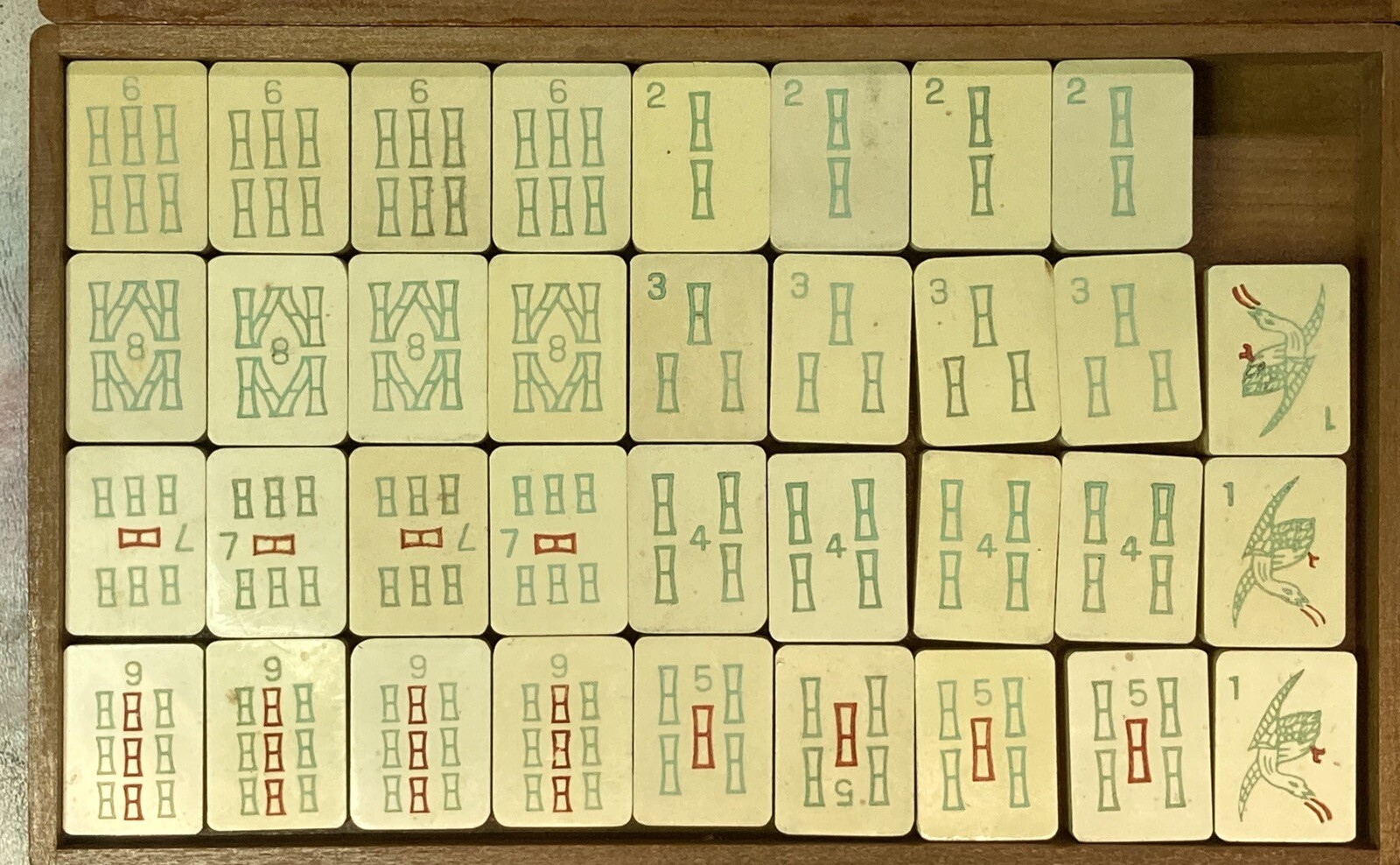 4 Pung Chow Mahjong MAH JONGG Jong Tiles Your Pick | eBay