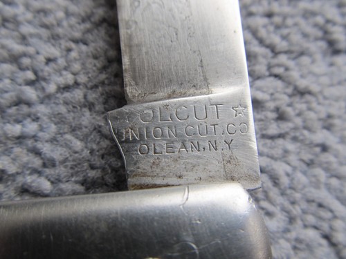 VINTAGE OLCUT- UNION CUT CO. CARIBOU KNIFE | eBay