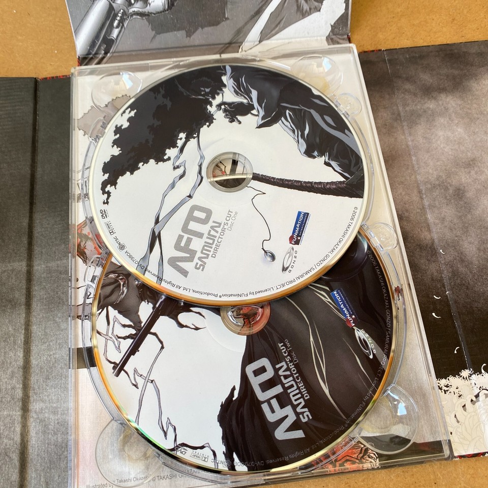 Afro Samurai Director’s Cut DVD with Slipcover 2 Discs TESTED FAST ...