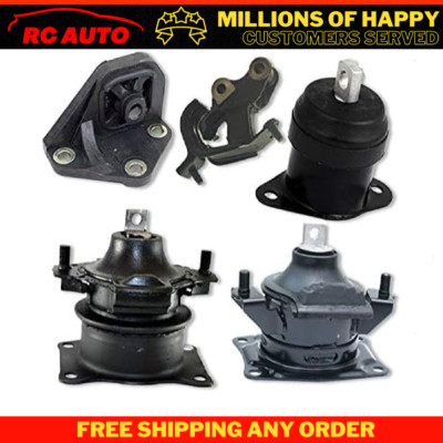 Fits 2003-2007 Honda Accord 2.4L MANUAL Engine Motor & Trans Mount Set ...
