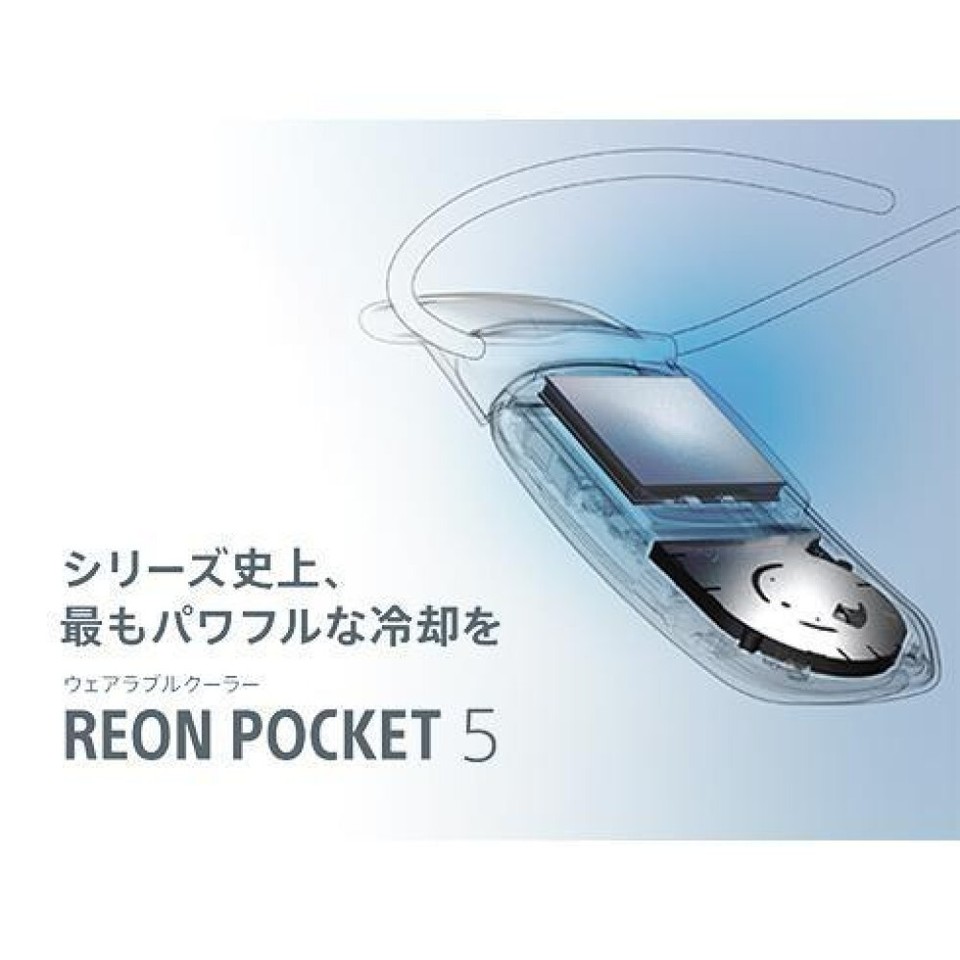 Sony Reon Pocket 5 Wearable Thermo Device RNPK-5T/W Neckband 2024 Free ...