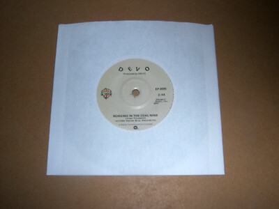 Devo Working In The Coal Mine 1981 Warner Bros. EP-3959 45RPM Single ...