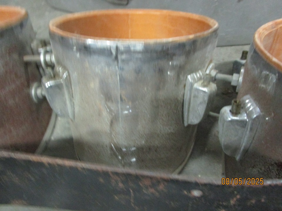 Ludwig Marching Tenor Quints Toms Drums w Yamaha Case | eBay