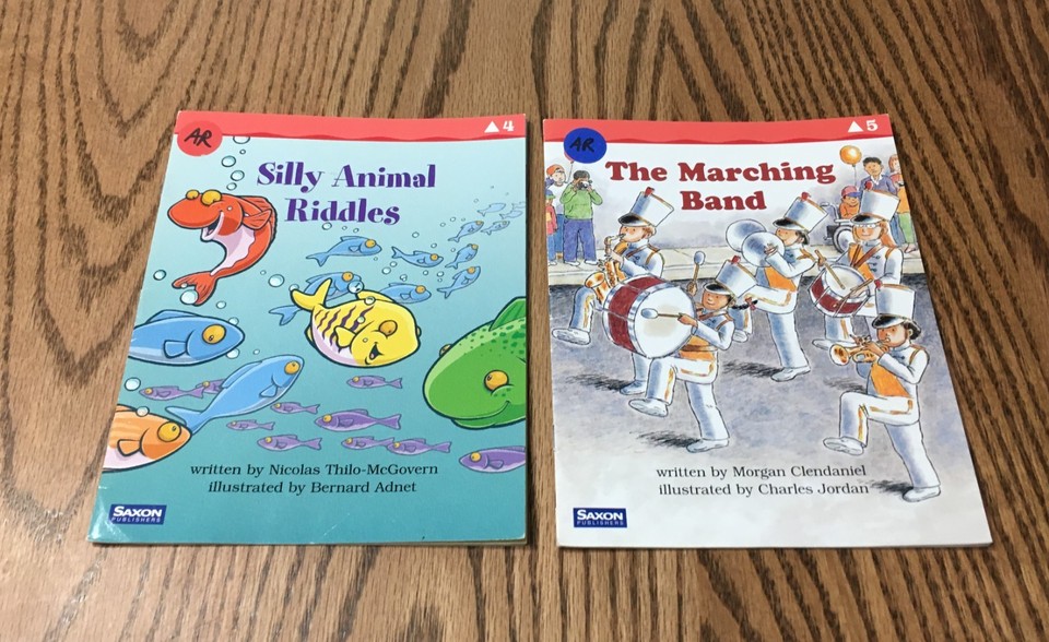 SAXON PHONICS & SPELLING STUDENT READERS / 7 BOOKS / GRADE 2 / LEVEL C ...