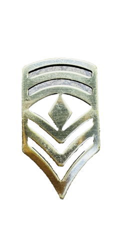 Vtg 1st Sergeant Rank Pin — US Army E8 Gold Insignia, Official Military ...
