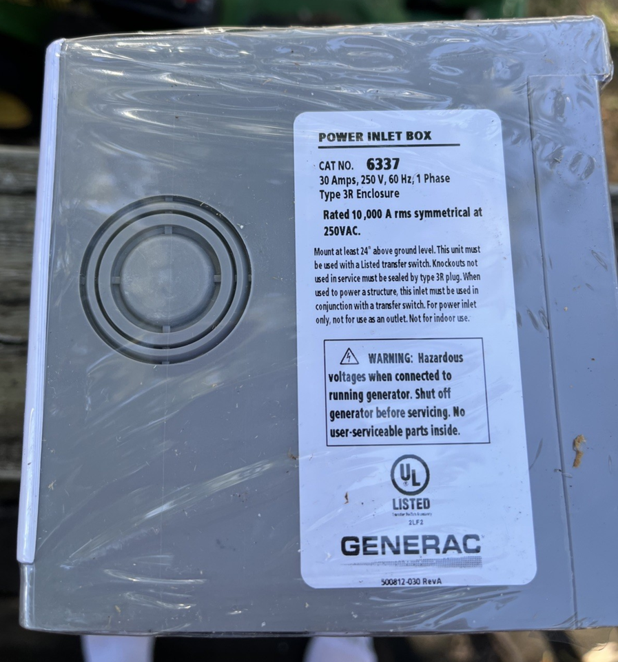 Generac Transfer Switch Kit Model #6294 "New Open Box" | eBay