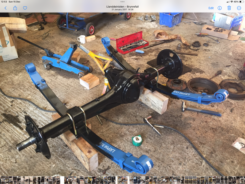 landrover lightweight projegt 200tdi galv chassis& bulkhead mot and tax ...