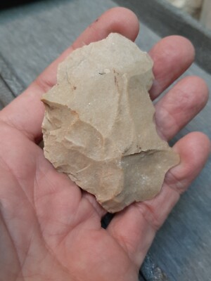 Neolithic & Paleolithic - Flint Scraper Tool