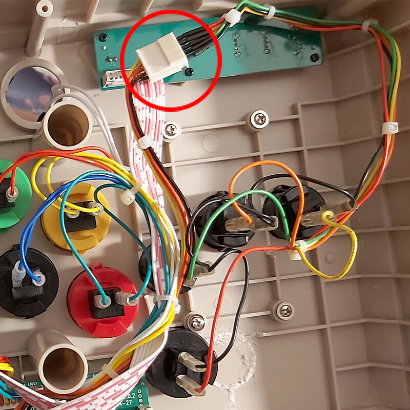 Brook Hitbox Cable 5-pin Hitbox Button Harness Connect Buttons to JLF ...