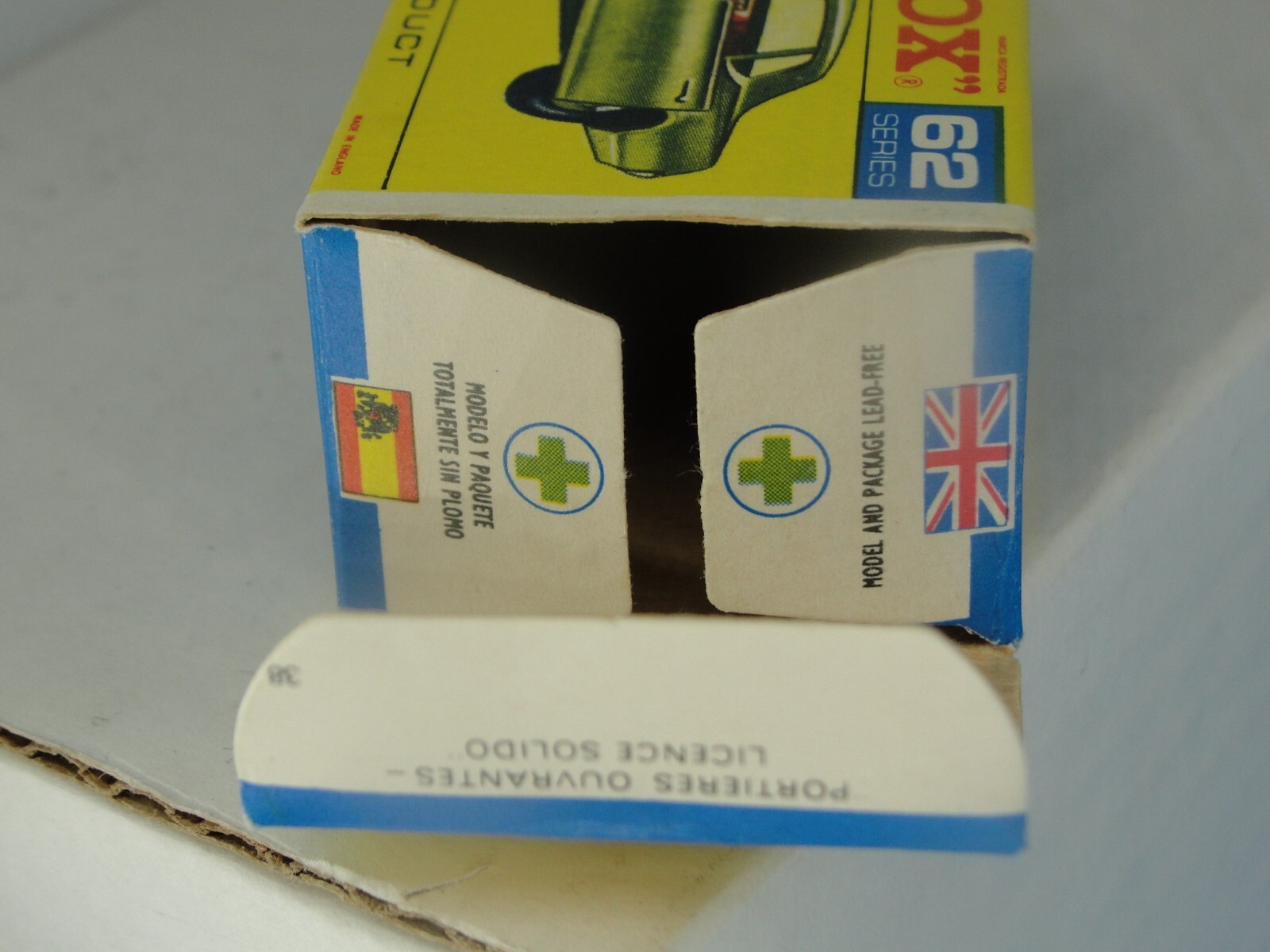 Lesney Matchbox MB 62 Mercury Cougar With F Type Box | eBay