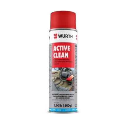 Wurth ACTIVE CLEAN 500g Aerosol – Powerful Spot and Stain Remover For ...