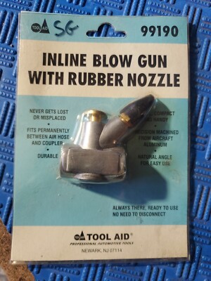 AIR TOOL INLINE BLOW GUN – body shop tools – ideal for D/A sander ...