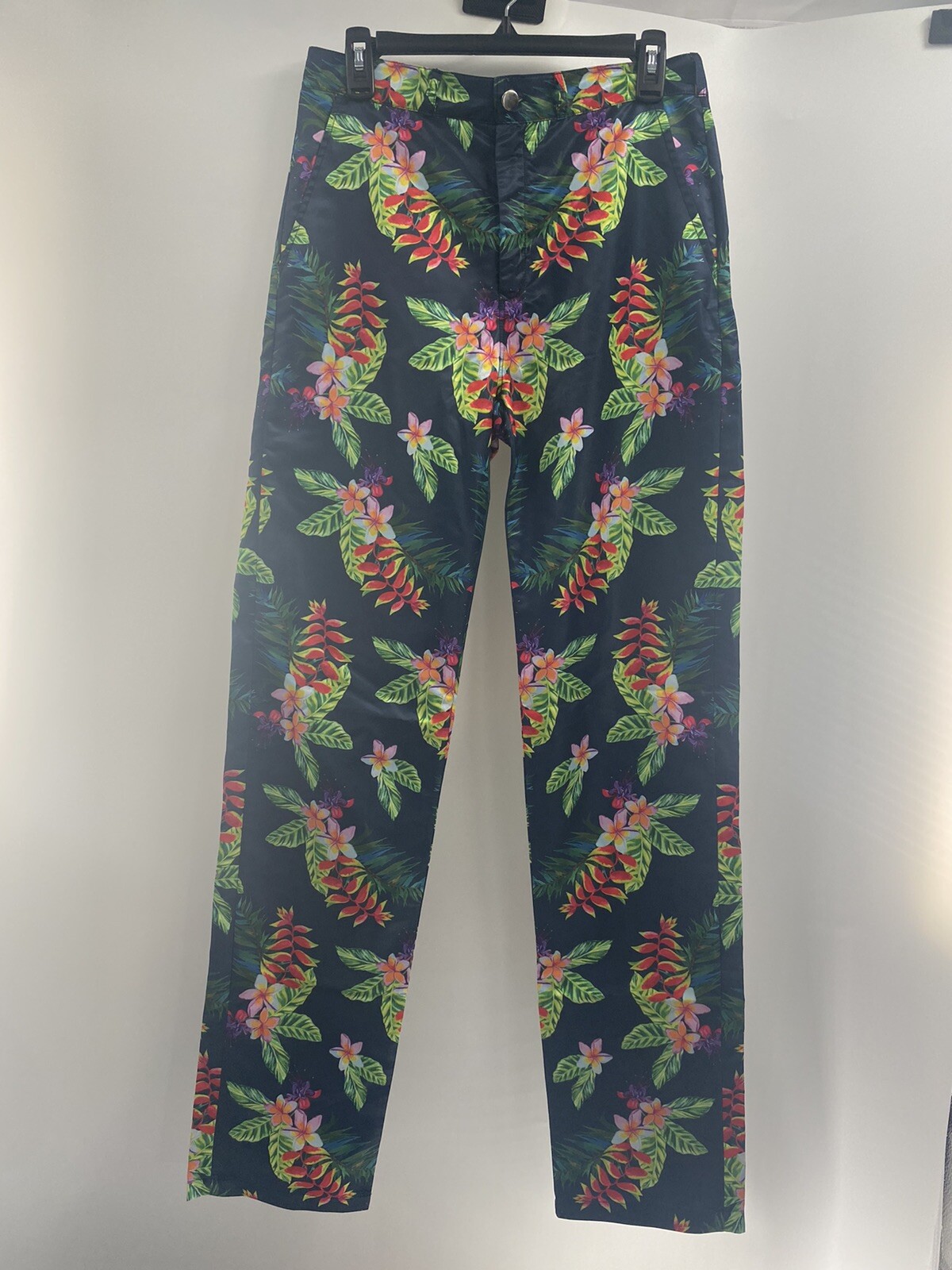 Flashy Golf Floral Golf Pant 32 X 36 Polyester Pockets Custom Made | eBay