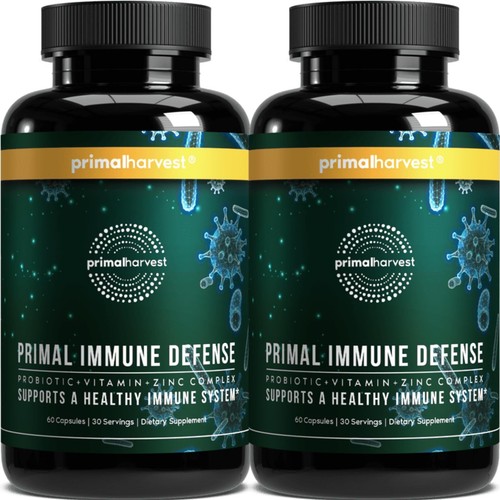 Primal Harvest Primal Immune Defense 10-in-1 Immune Defense Supplement ...
